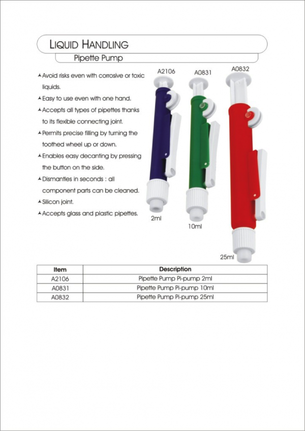 Liquid Handling – Multi Care